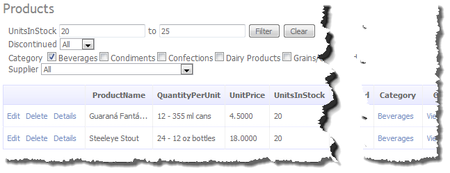 C# Bits: Five Cool Filters for Dynamic Data 4